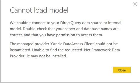 Solved Oracle Connection Error Microsoft Fabric Community