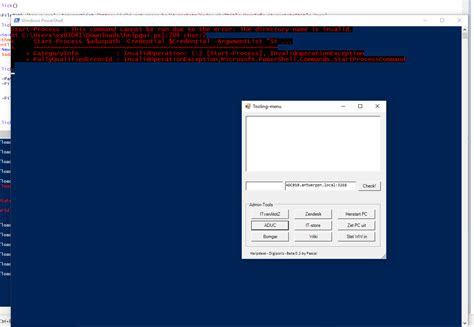 Powershell Running ADUC As Different User Wrong Directory Stack Overflow
