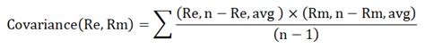 Beta Formula Calculator For Beta Formula With Excel Template