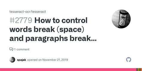 How To Control Words Break Space And Paragraphs Break New Line Bias · Issue 2779