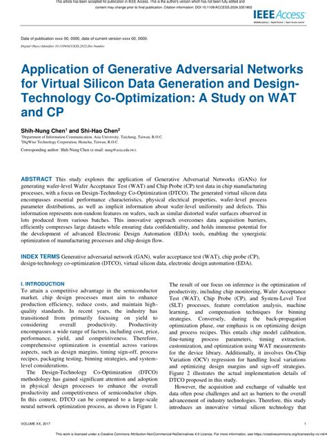 Pdf Application Of Generative Adversarial Networks For Virtual