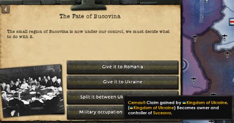 Ukr Fate Of Bucovina Is Broken · Issue 21285 · Kaiserreich