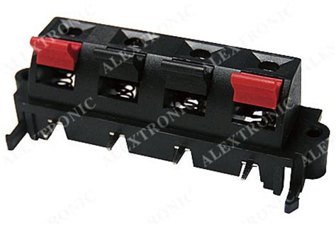Push Terminal Socket ALEXTRONIC Professional In Metal Plastic Parts Electronic Connector