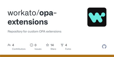Github Workatoopa Extensions Repository For Custom Opa Extensions