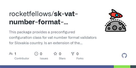 Github Rocketfellowssk Vat Number Format Validators Config This Package Provides A