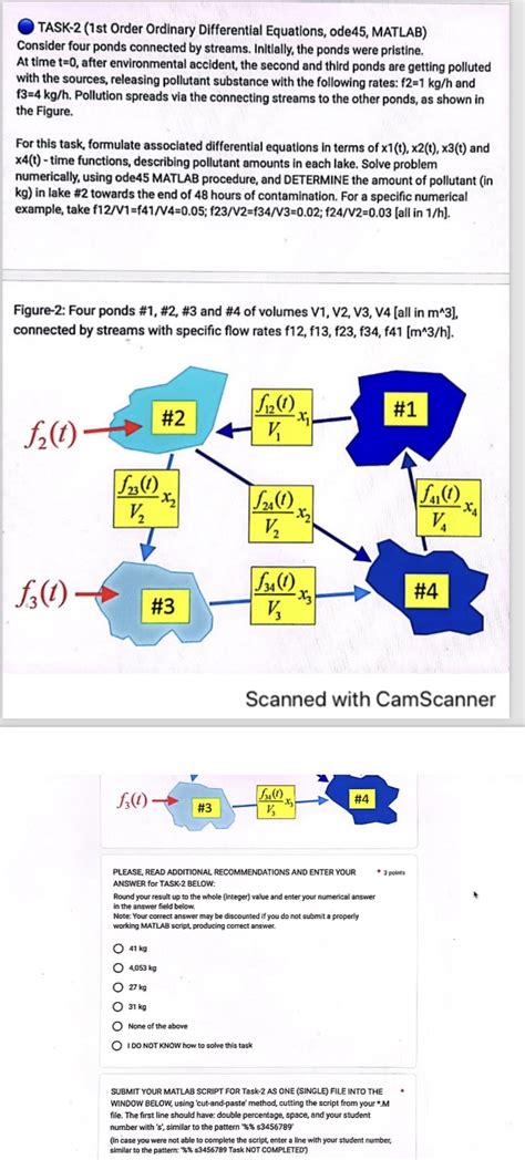 Solved Task 2 1st Order Ordinary Differential Equations