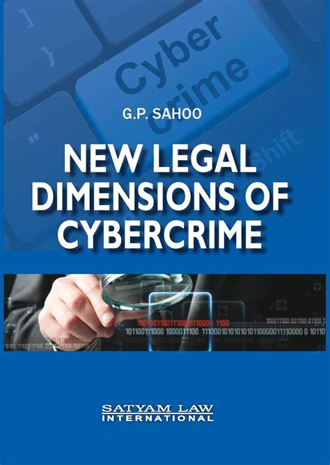 New Legal Dimensions Of Cybercrime Indian Books And Periodicals