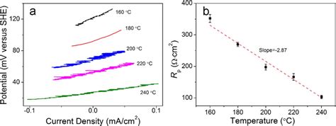 Linear Polarization Plots A And Polarization Resistance R P B