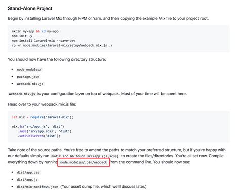 Guide For Using Laravel Mix As A Standalone · Issue 901 · Laravel Mixlaravel Mix · Github