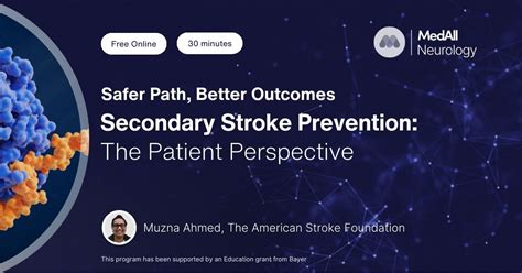 Secondary Stroke Prevention Patient Insights Content Medall