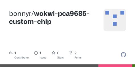 Wokwi Pca9685 Custom Chipo At Main · Bonnyrwokwi Pca9685 Custom Chip · Github