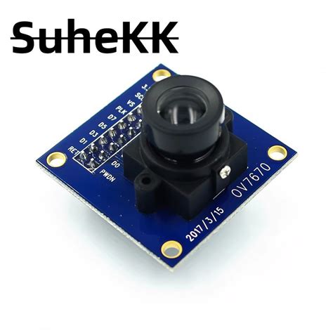 OV7670 Camera Module Supports VGA CIF Auto Exposure Control Display