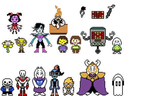 Undertale Pixel Art Pixel Art Maker