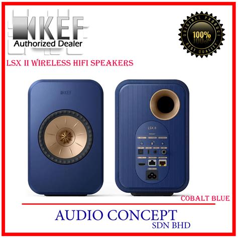 Kef Lsx Ii Compact Wireless Hifi Speakers Audio Concept