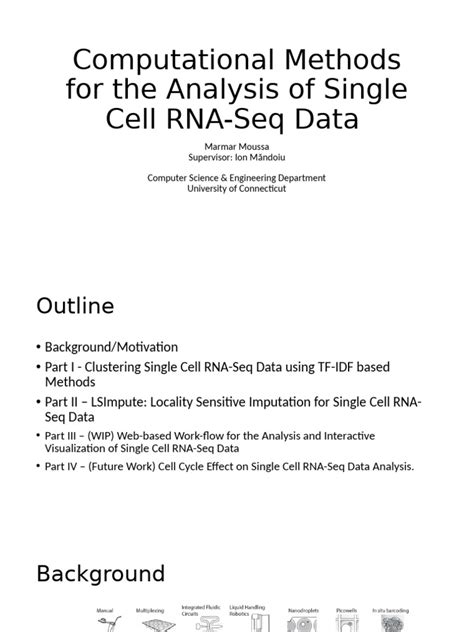 Single Cell Rna Sequencing Pdf Applied Mathematics