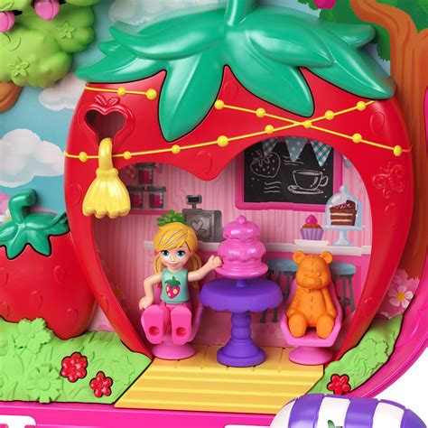 Polly Pocket Straw Beary Patch Compact Playset