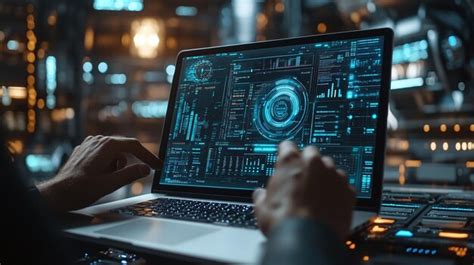 Featuring A Data Scientist Analyzing Large Datasets Premium Ai