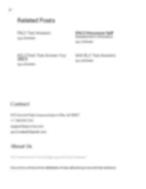 Aha Acls Precourse Self Assessment Answers Exams Nursing Docsity