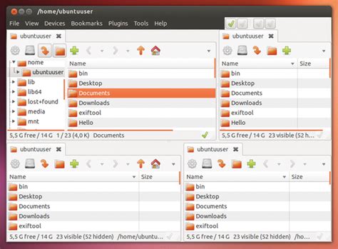 Spacefm Universal File Manager 20 2014 Archive Magazine Home Ubuntu User