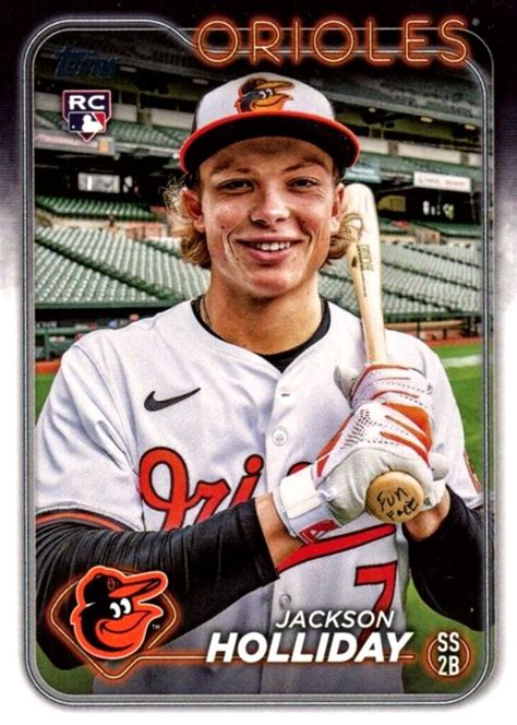 Jackson Holliday 2024 Topps 697 Fun Face Variation Price Guide
