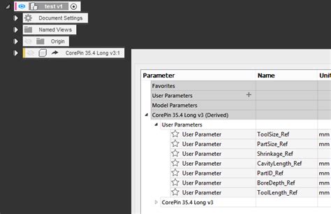 Solved Use User Parameters Of Imported Component Autodesk Community
