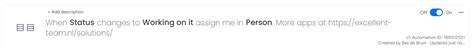 assignee automation for logged in user feature requests monday community forum