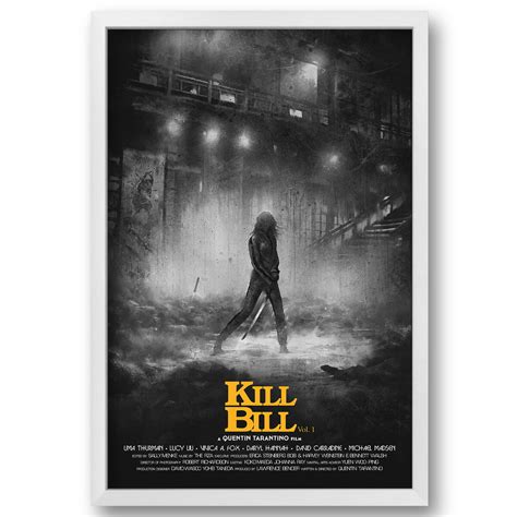 Quadro Kill Bill Volume 1 40x60cm Elo7 Produtos Especiais
