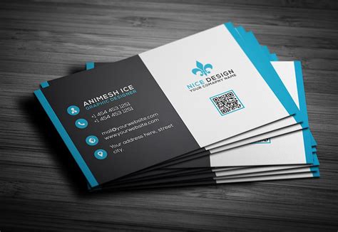 QR Visiting Card Single Side Print Creative Arts