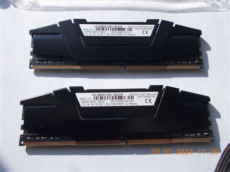 Оперативка Ddr4 3600 Cl16 16 Gb 2x8 G Skill F4 3600c16d 16gvk 2 100