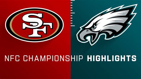 49ers Vs Eagles Highlights Nfc Championship Game