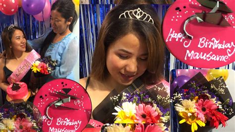 Birthday Celebration 🎉 Vlog 🎂🍰🌸💐 Youtube
