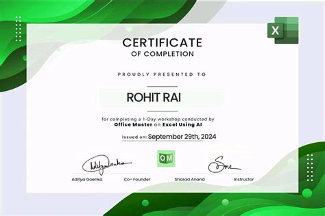 Rohit Rai On Linkedin Excel Ai Officemaster Productivity