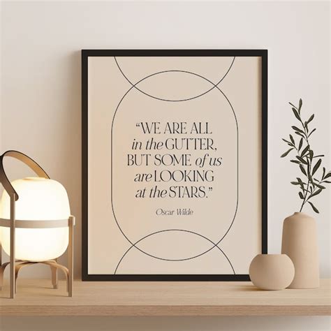Oscar Wilde Quotes Etsy