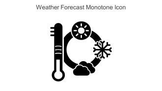 Weather Forecast Monotone Icon In Powerpoint Pptx Png And Editable Eps Format PPT Presentation