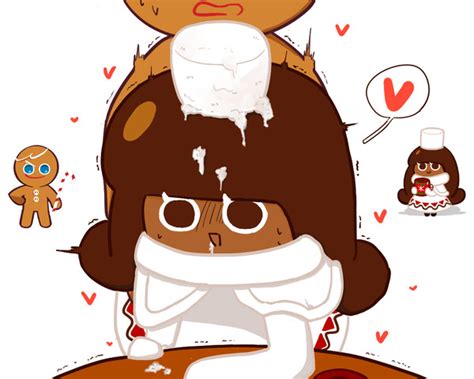 Rule 34 1boy Cocoa Cookie Cookie Run Female Gingerbrave Heart Hearts