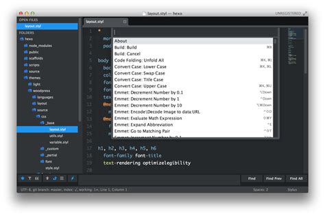 Sublime Text Lucifr