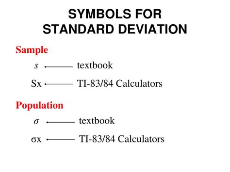 Standard Deviation Symbol In Statistics At Lewis Steinmetz Blog