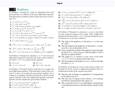 Solved Problemsin Problems 1 ﻿through 12 ﻿verify By