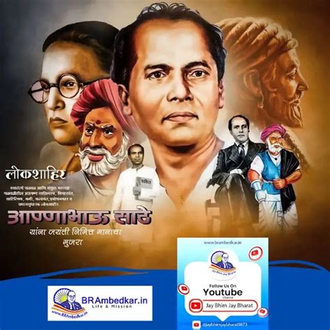 साहित्यरत्न लोकशाहीर अण्णाभाऊ साठे जयंती विशेष २०२४