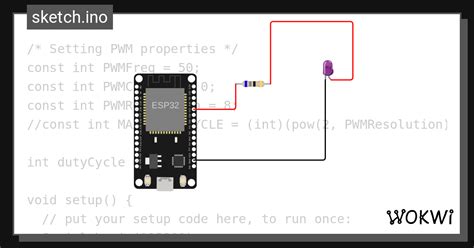 Wokwi Online ESP STM Arduino Simulator
