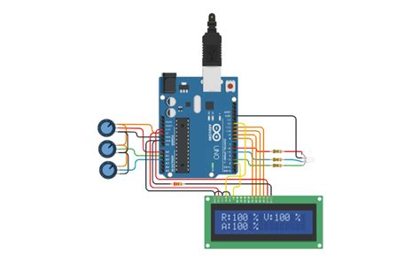 Circuit Design Rgb Potenciometro Tinkercad