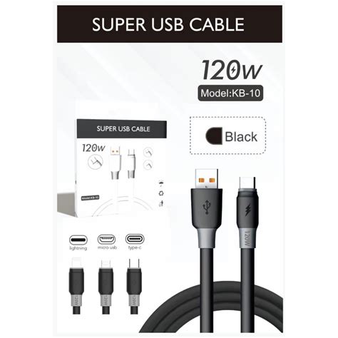 Jual Kabel Data Charger W Kb Cable Casan Handphone Usb Cas Hape Pengisian Daya Super Cepat
