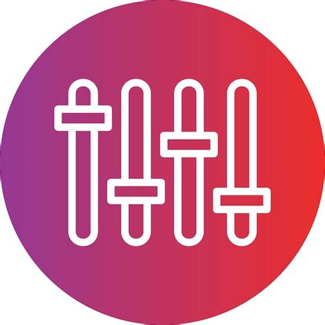 Premium Vector Vector Design Controls Icon Style