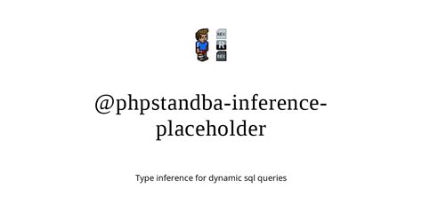 Type Inference For Dynamic Sql Queries My Developer Experience