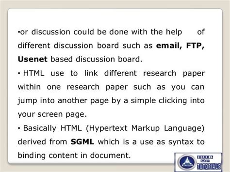 Hypertext Markup Language Html