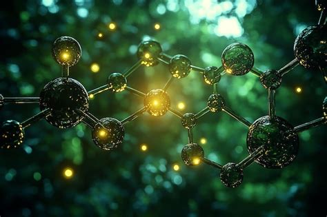 Organic Chemistry Infographic Molecular Structure Atomic Bond Aldehyde