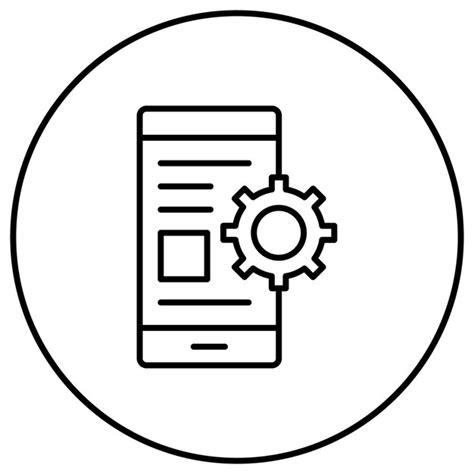 Premium Vector Mobile App Icon Vector Image Can Be Used For Coding