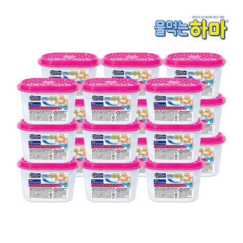 물먹는하마 물먹는하마 옷장용 18개입 제습제 방습제 흡습제 탈취제 염화칼슘 습기제거 냄새 곰팡이방지 위시버킷