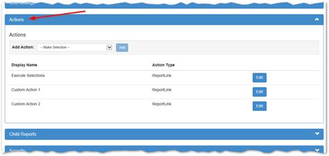 Custom Actions And Multiple Row Selection Quickreportz
