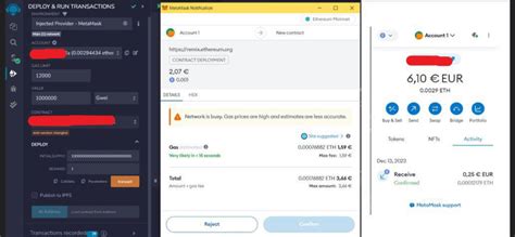 Cannot Deploy Contract Rethdev